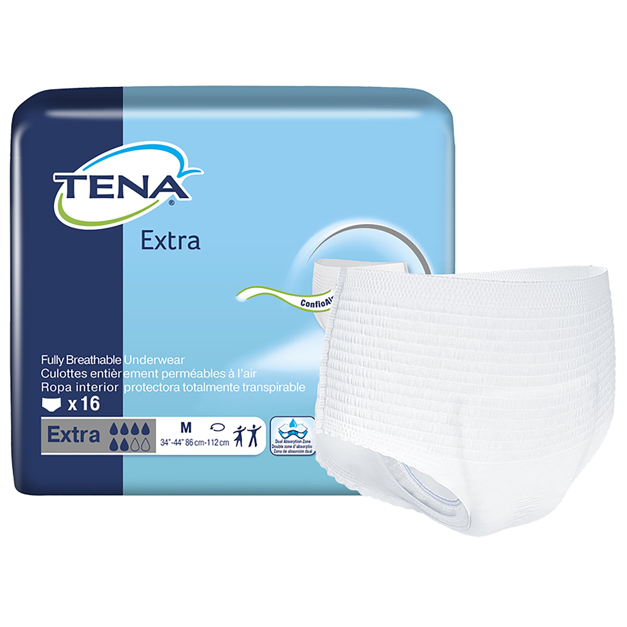 Culotte TENA extra, grandeur médium ( 64 culottes/cs ) - Ultra Médic