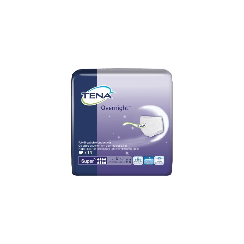 Culotte TENA super de nuit Pull-Ups large ( 14 unités/pqt ) - Ultra Médic